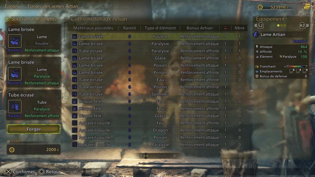 Monster Hunter Wilds : guide complet pour forger et optimiser une arme ...