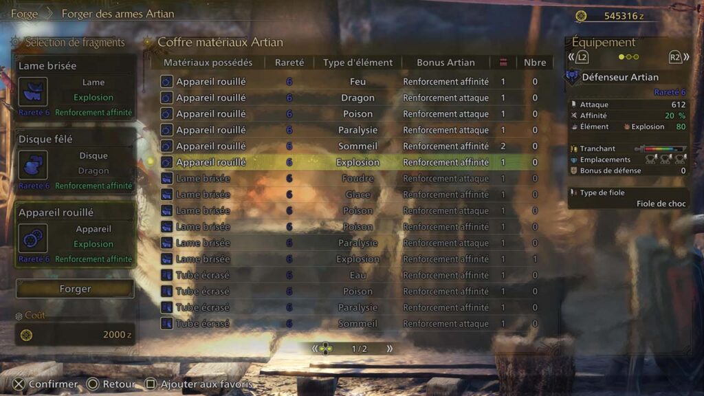 Monster Hunter Wilds : guide complet pour forger et optimiser une arme ...