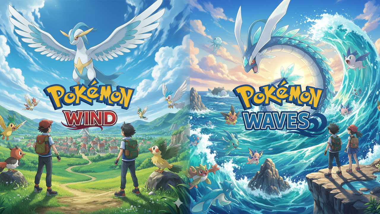Pokémon Wind et Waves : une fuite massive dévoile la 10e génération et ...